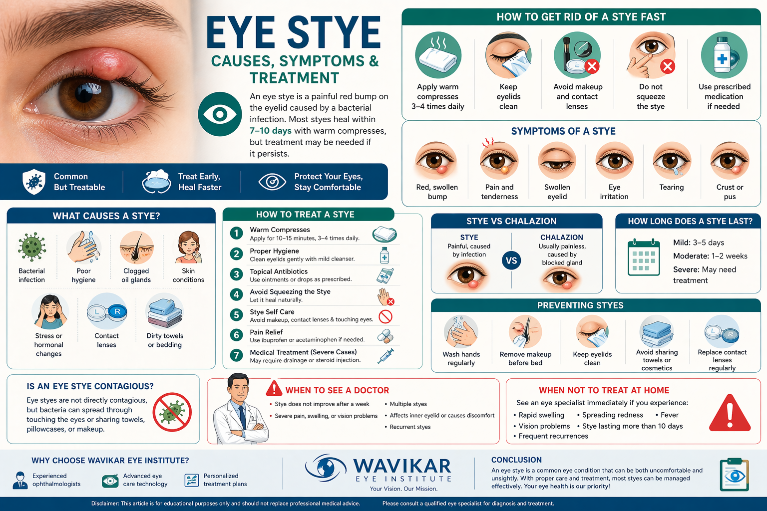 Eye Stye(Sty) Treatment: Causes, Symptoms & How to Get Rid Fast
