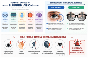 Blurred Vision Causes & Treatment | Warning Signs Explained
