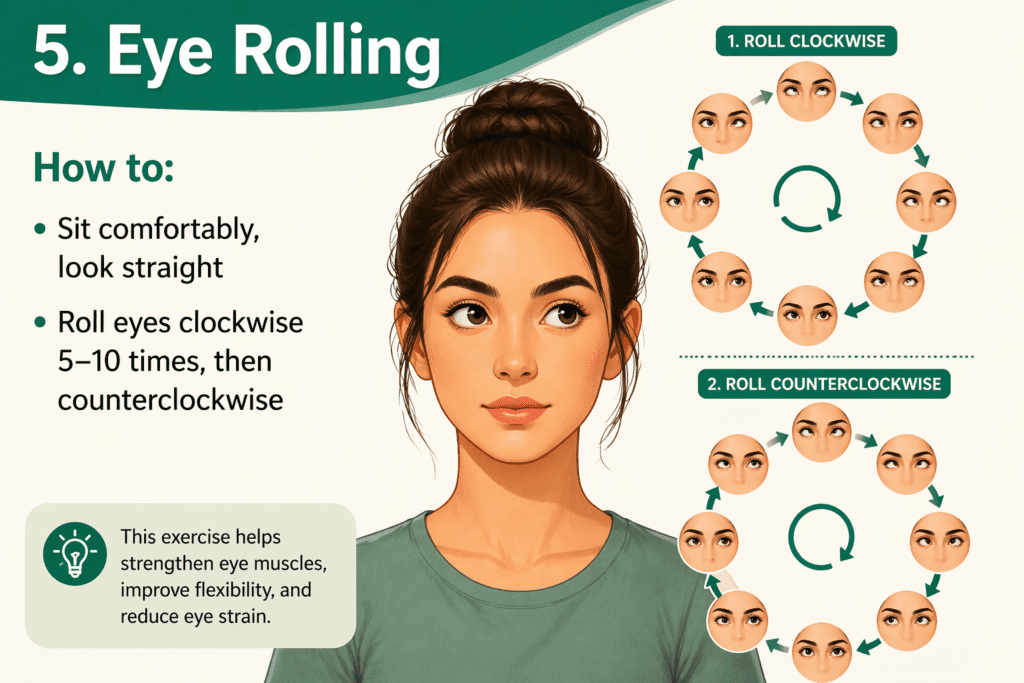 10 Eye Exercises to Improve Vision & Reduce Eye Strain